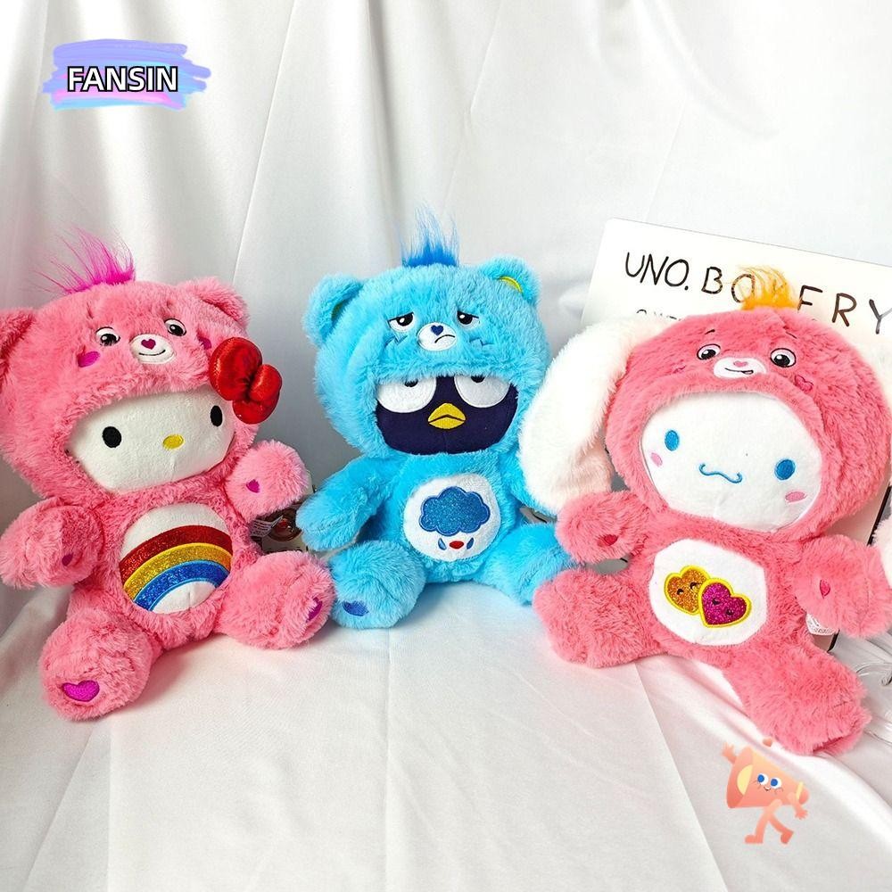 Fansin Hello Kitty นุ่ม 8 นิ้ว Dressed As Grumpy Bear การ์ตูนน่ารัก ...
