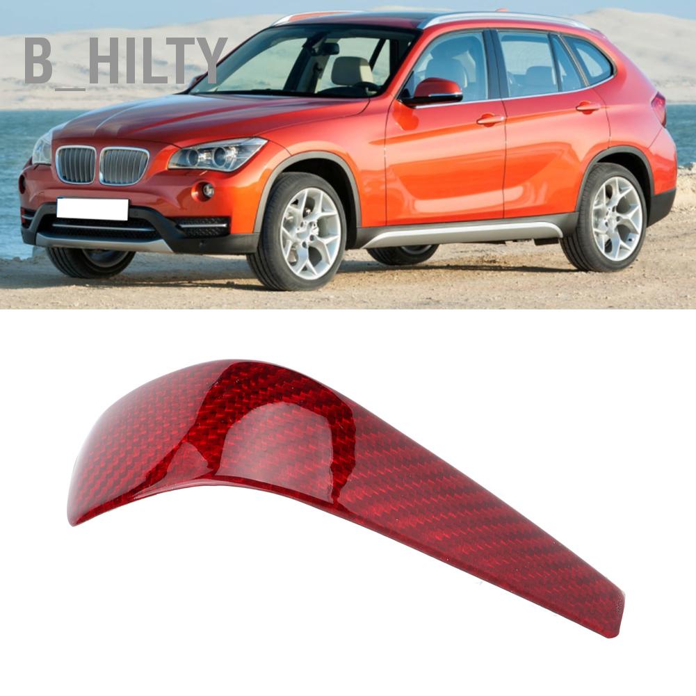 B_HILTY คาร์บอนไฟเบอร์เกียร์ SHIFT KNOB HEAD ฝาครอบสติกเกอร์ Fit สำหรับ ...