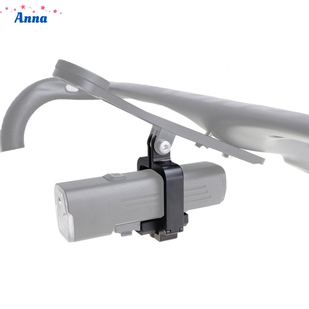 【Anna】Bike Light Mount Aluminum Alloy Black Practical To Use 1pc 36g ...