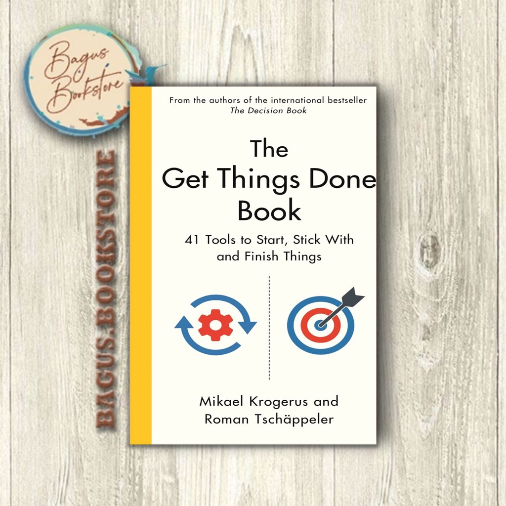 หนังสือ The Get Things Done Book Mikael Krogerus (ภาษาอังกฤษ) - bagus ...