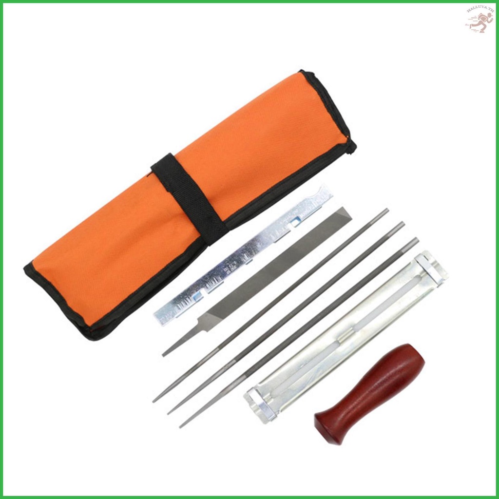 Chainsaw File Kit for Sharpening Electric Chain Saw - Includes Round ...