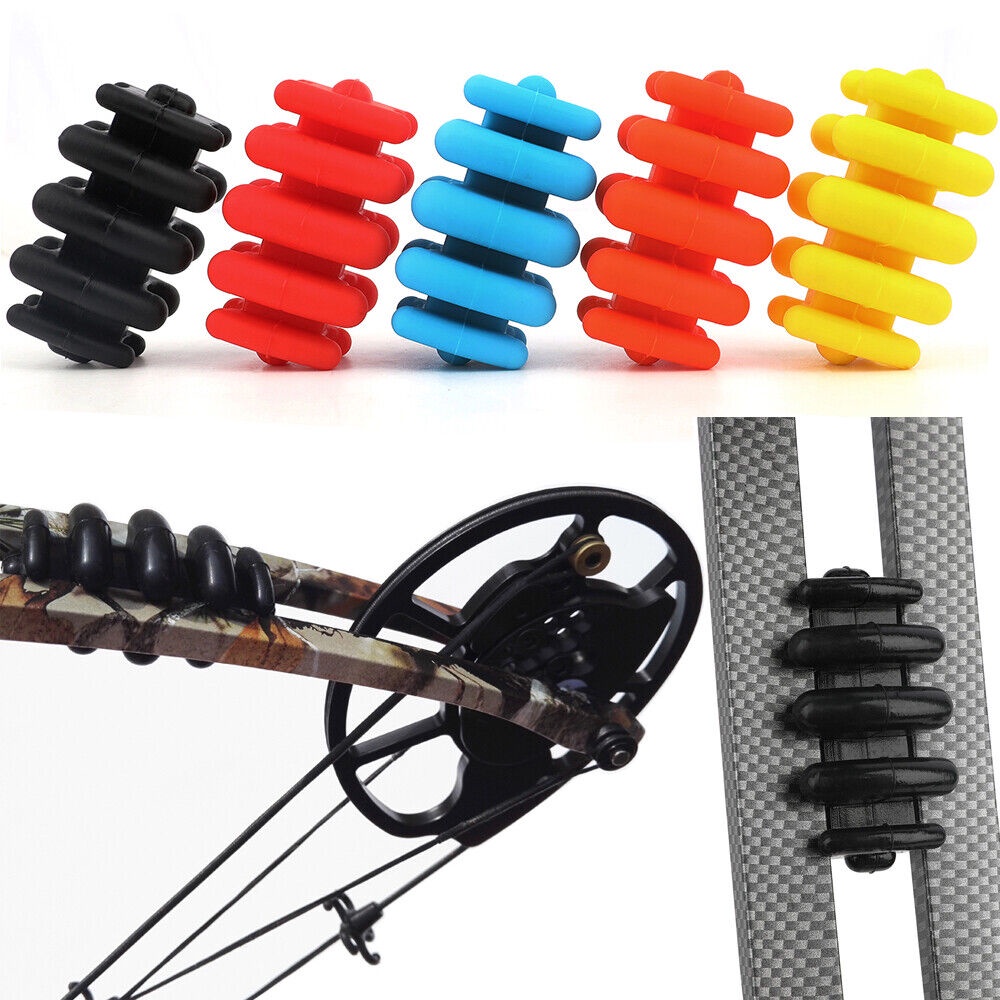 2 ชิ้นคอมโพสิต Bow Limb Stabilizer ยาง Damper ยิงธนูโช้คอัพ | Shopee ...