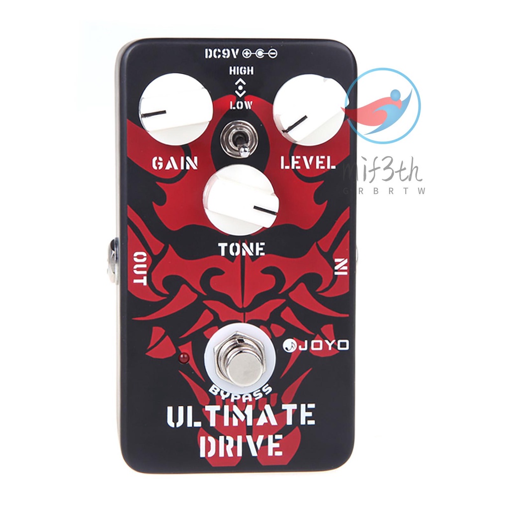แป้นเหยียบเอฟเฟคกีตาร์ JOYO JF-02 Ultimate Drive Overdrive | Shopee ...