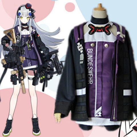 ชุดคอสเพลย์อนิเมะเกม Frontline cos HK416 Mod 3 สําหรับผู้หญิง | Shopee ...