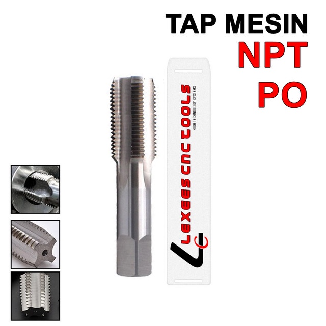 Mesin Tap Pipe 1/8-27 PO NPT LEXEES Taps ท่อเครื่อง 1/8" 27 เกลียวแหลม ...