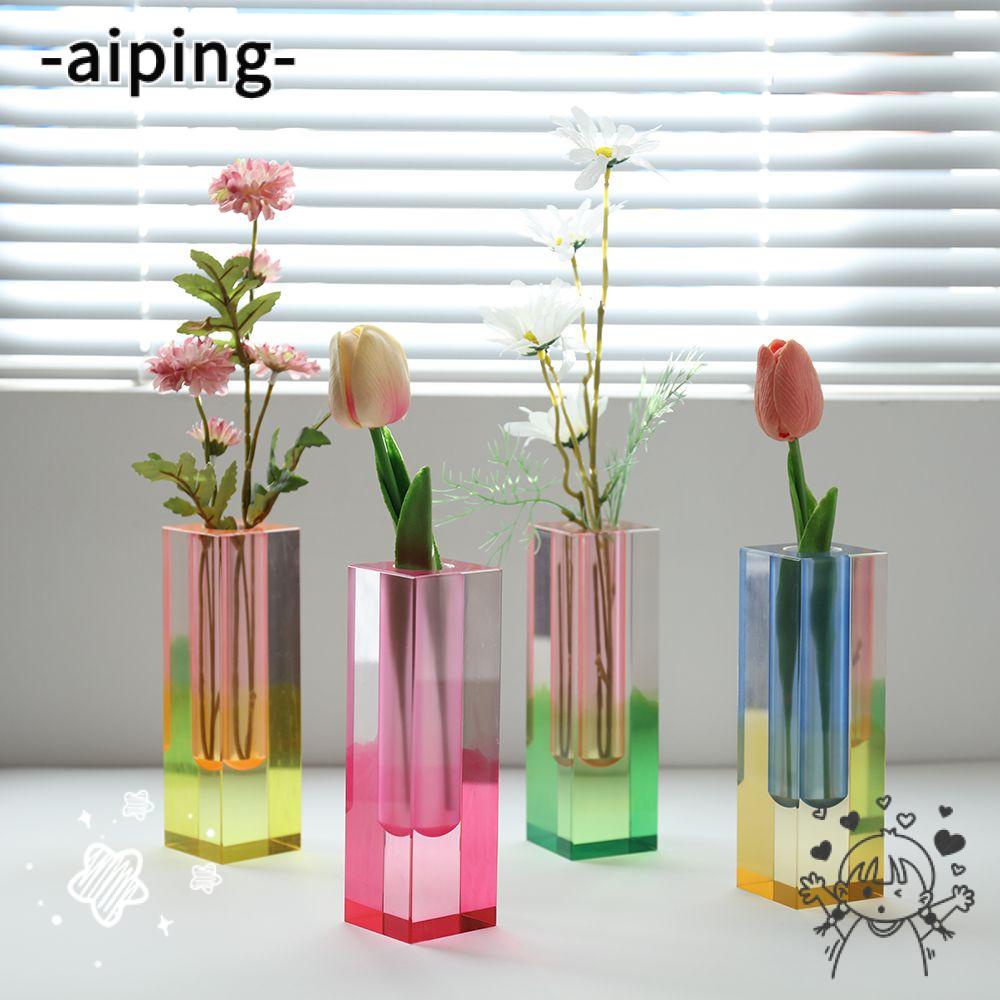 Aiping แจกันไฮโดรโปนิก อะคริลิค สําหรับปลูกต้นไม้ ดอกไม้ | Shopee Thailand