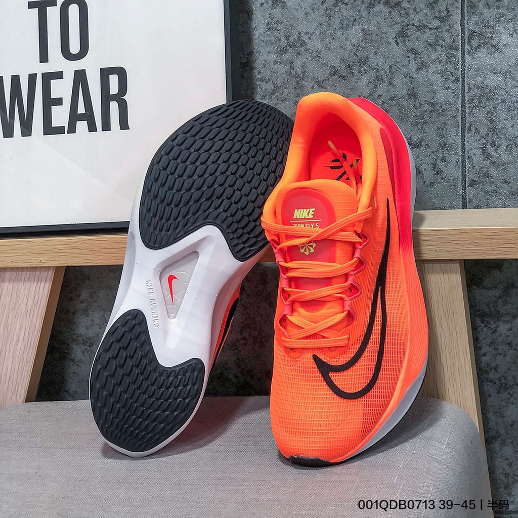 nike nike Original NIKE Zoom Fly 5 flight 5 รุ่น ultralight mesh ...