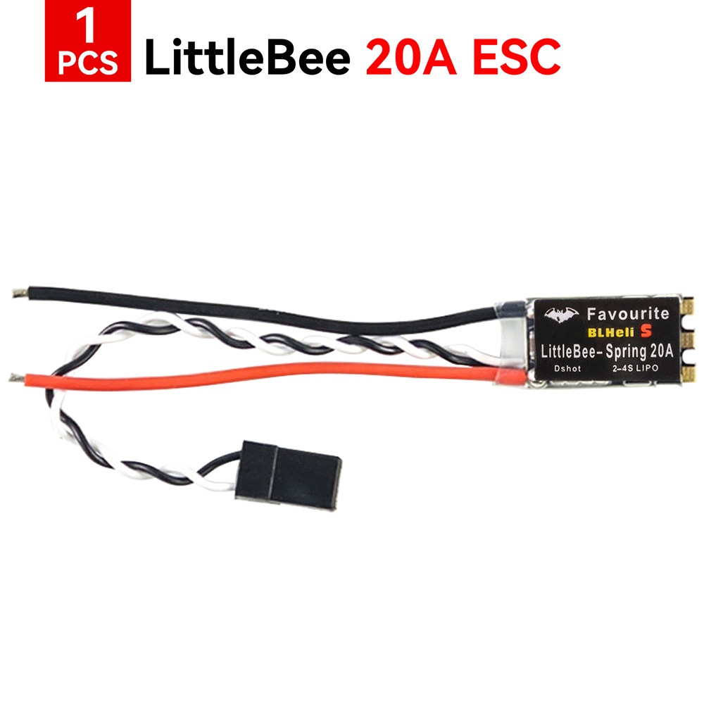 9imod Favourite FVT LittleBee 20A/30A ESC BLHeli_S OPTO 2-6S ตัวควบคุมความเร็ว ไร้แปรงถ่าน ...