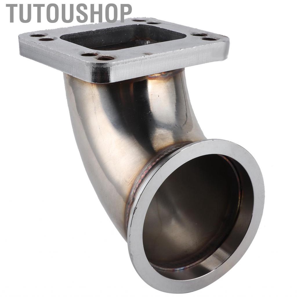 Tutoushop 3 Inches 90 Degree Elbow With Flange Exhaust Turbocharging ...