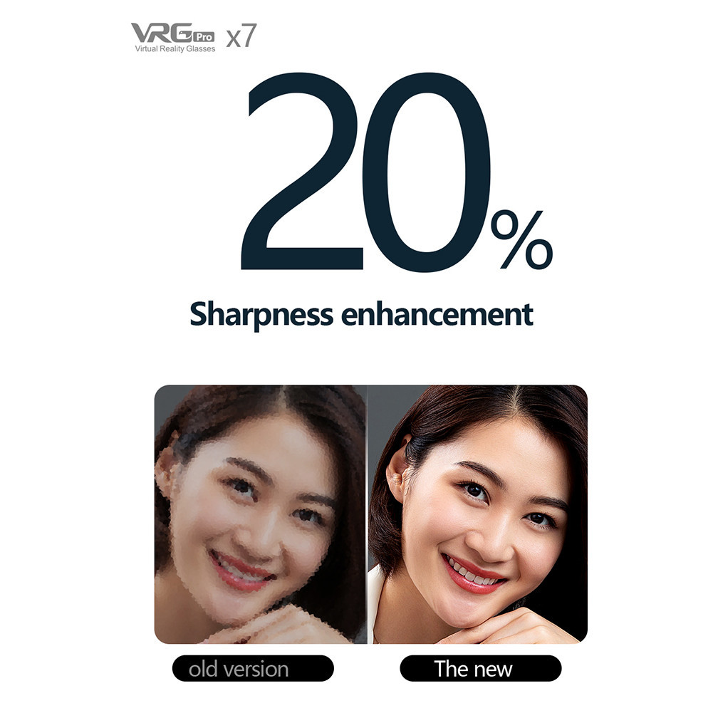 Vrg Pro X7 3D VR ชุดหูฟังเสมือนจริง พร้อมตัวควบคุม | Shopee Thailand