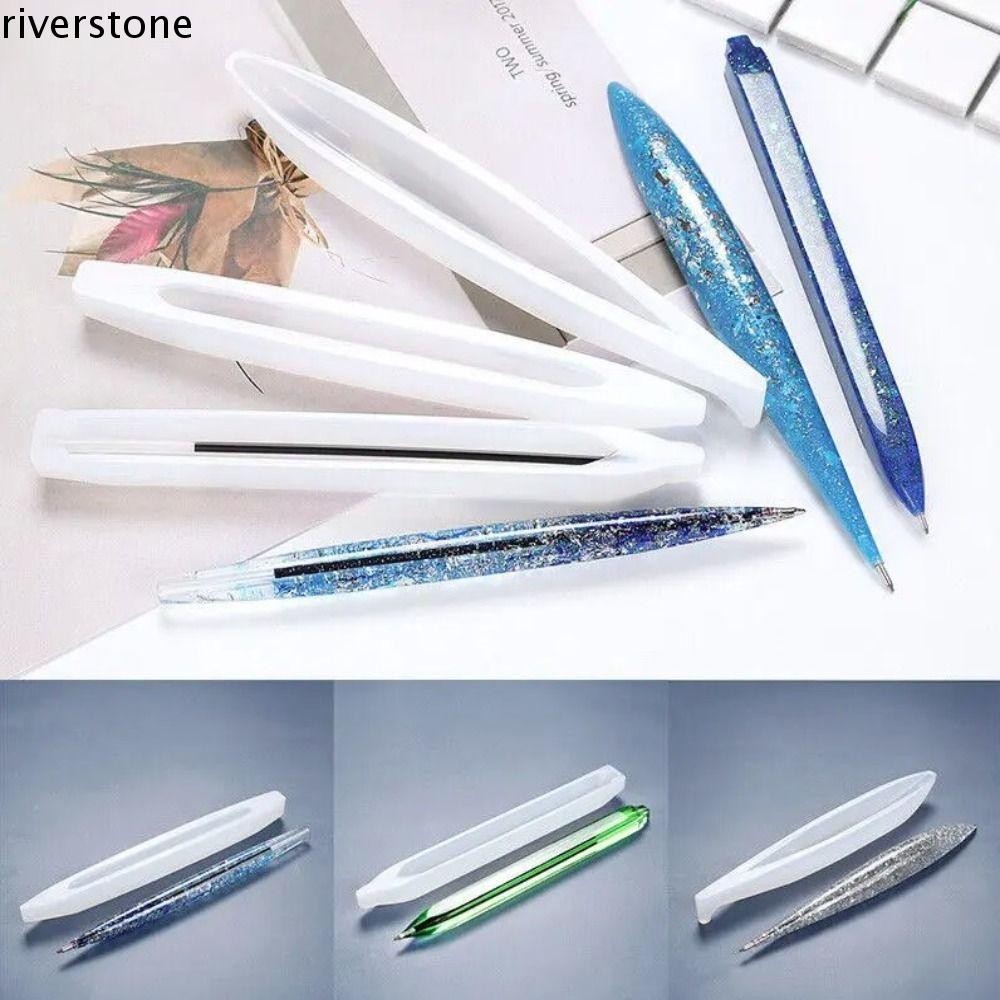 Riverstone ปากกาซิลิโคน Mould,โปร่งใส INS สไตล์ DIY ปากกาลูกลื่น ...
