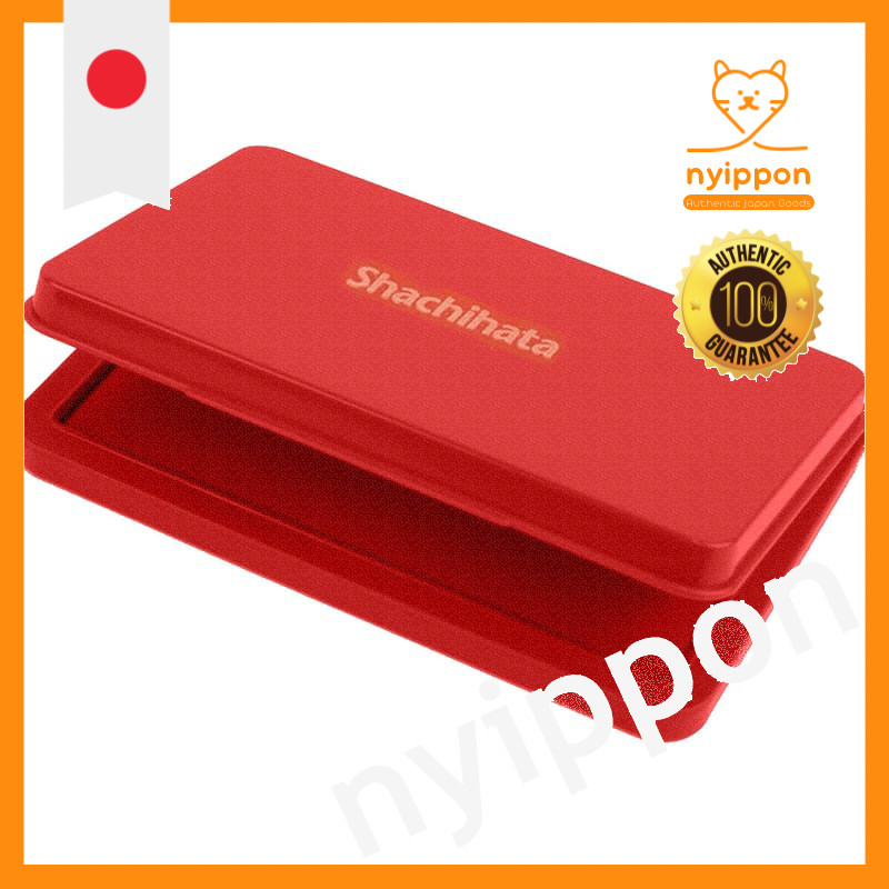 Shachihata Shachihata Stamp Pad HGN-3-R Large Red | Shopee Thailand