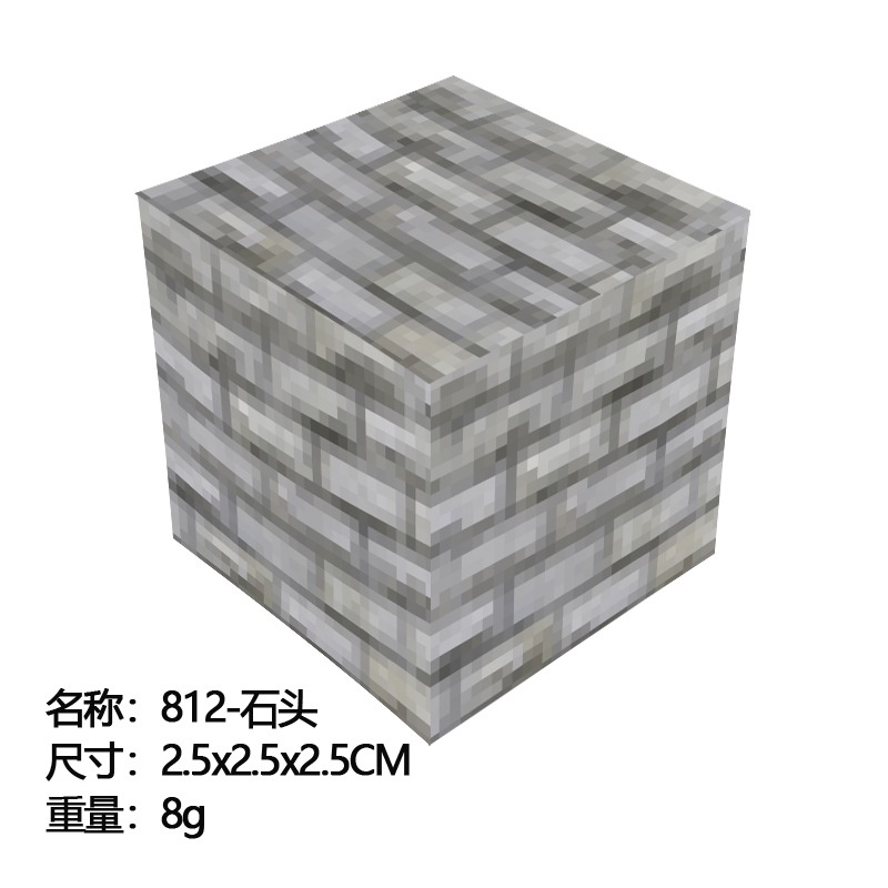 บล็อคตัวต่อแม่เหล็ก รูป Minecraft DIY ของเล่นเสริมการเรียนรู้ สําหรับ ...