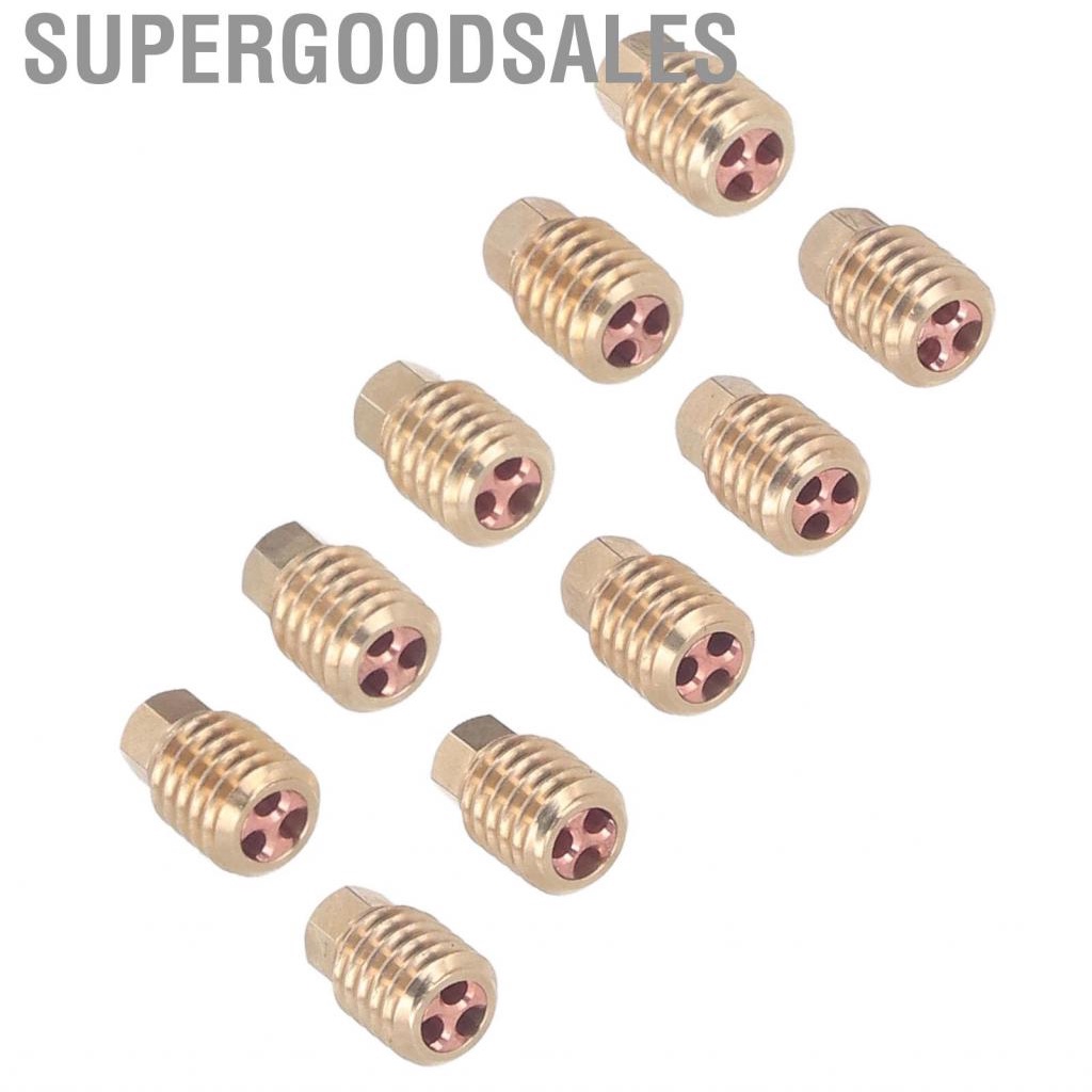 Supergoodsales 5Pcs 3D Printer Brass Nozzles 500℃ CHT Nozzle For Bambu ...