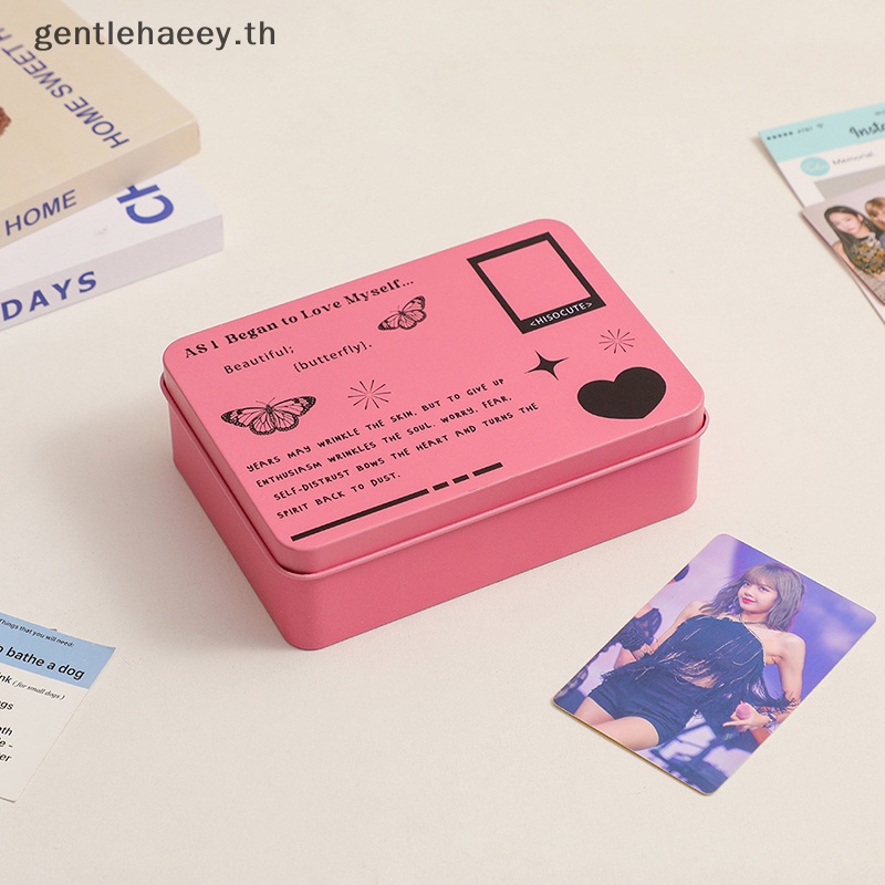 Gg INS กล่องเก็บเครื่องเขียน โฟโต้การ์ด แบบโลหะ ความจุขนาดใหญ่ TH ...