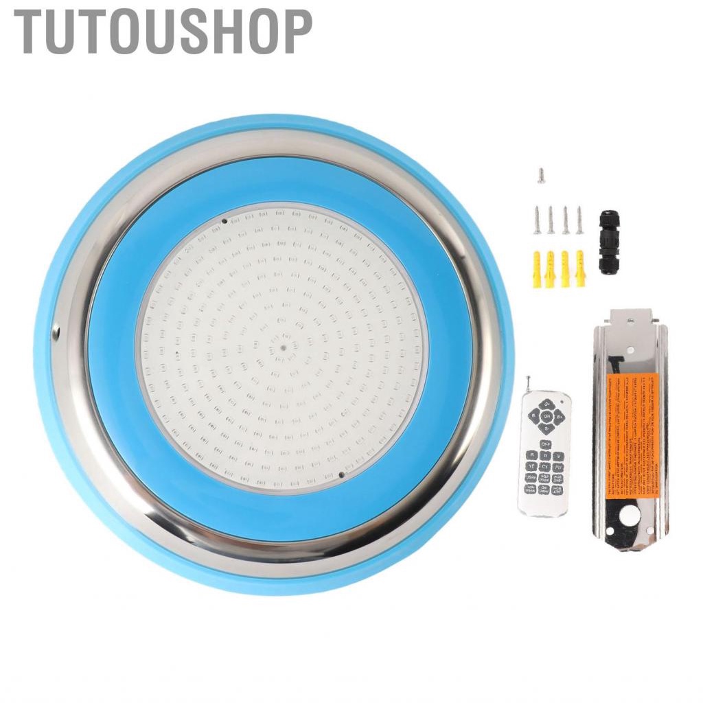Tutoushop 18W RGB Swimming Pool Light Blue Wall Mounted IP68 for Salt ...