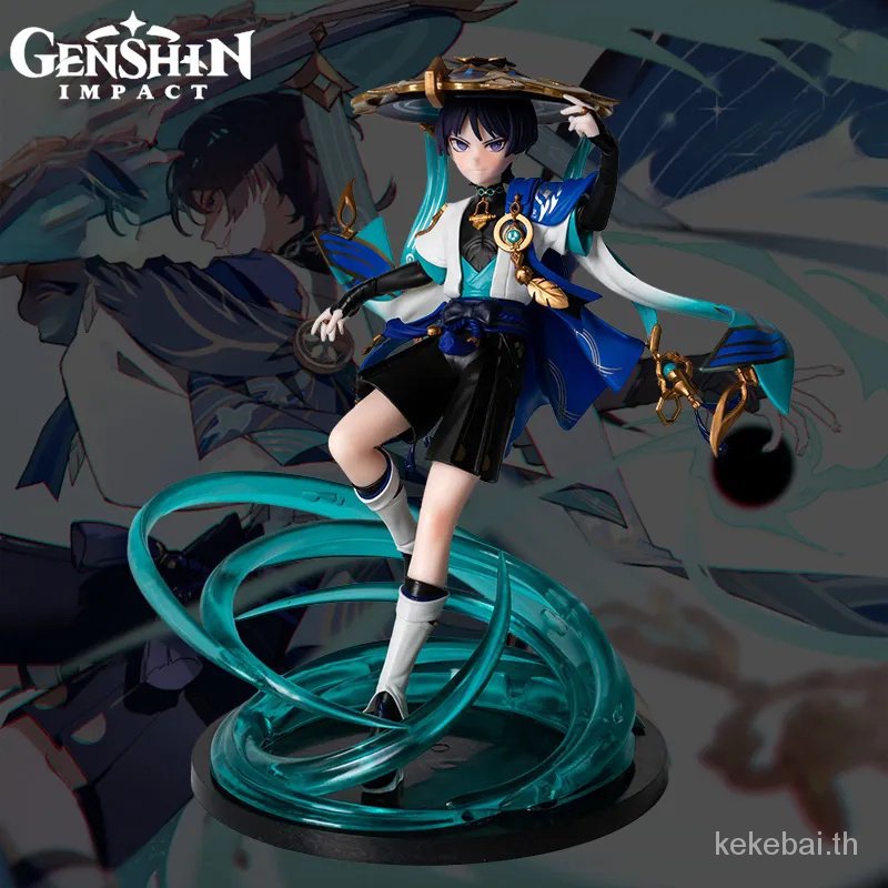 PVC figure model anime Genshin impact GK Wanderer unikuzushi Figure ...