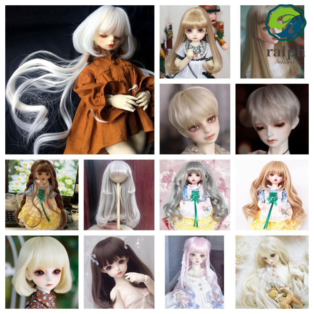 Ralph วิกผมตุ๊กตา ผมยาวตรง หยักศก 1/6 Bjd SD ผมปลอม สําหรับเด็กผู้หญิง | Shopee Thailand