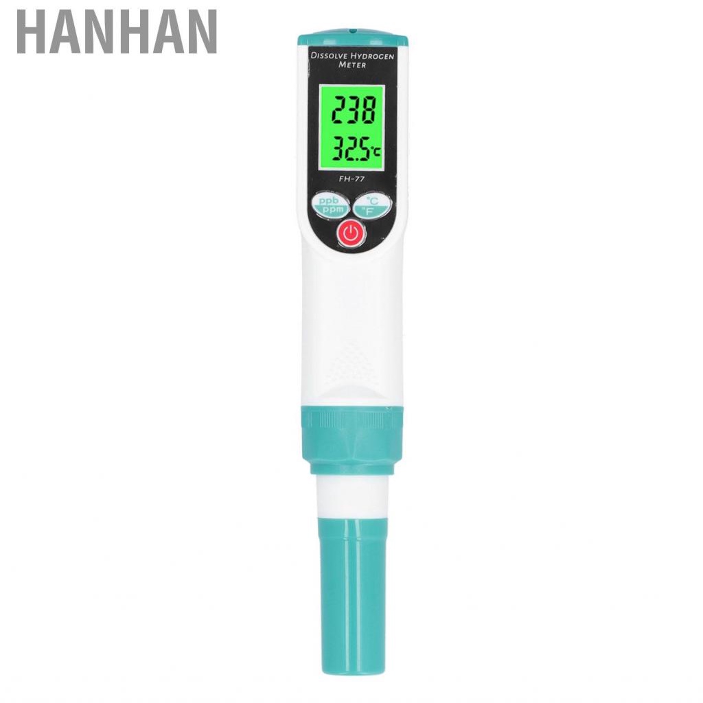 Hanhan Dissolve Hydrogen Meter High Accuracy Electrode LCD Definition ...