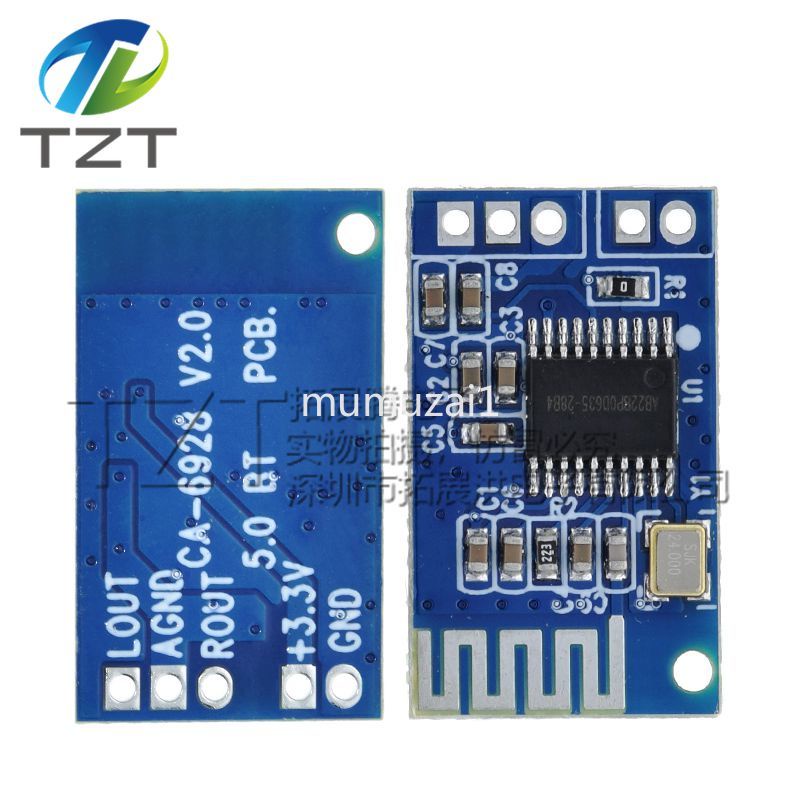 บอร์ดโมดูลรับสัญญาณเสียงบลูทูธ 5v PCBA CA-6928 | Shopee Thailand