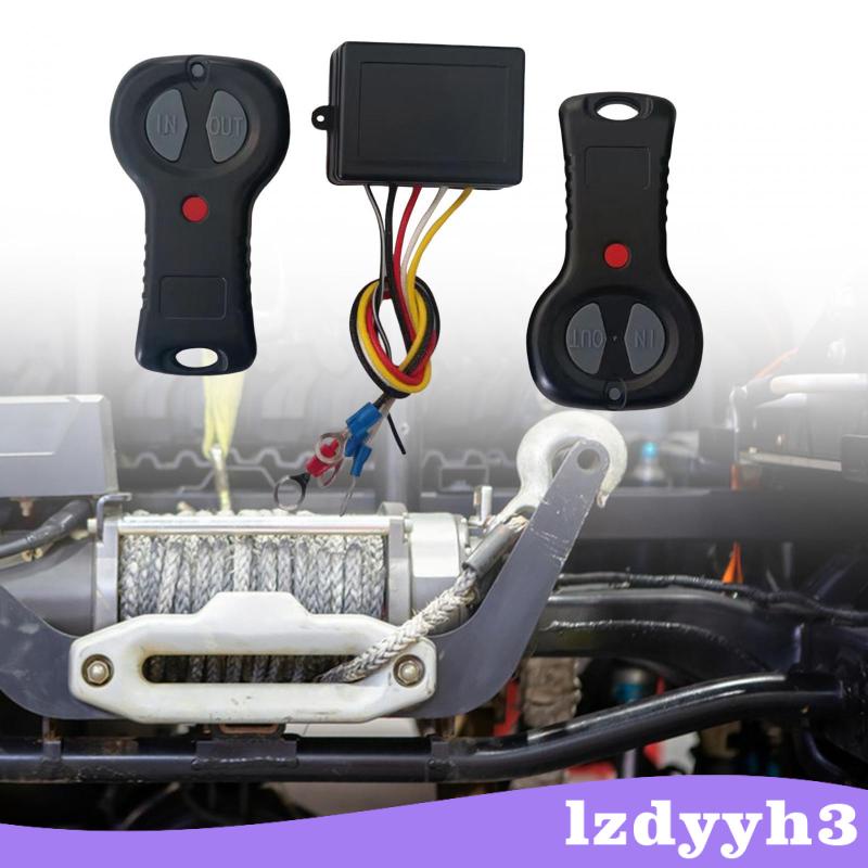 [Lzdyyh3] รีโมตควบคุมกว้าน พร้อมตัวรับสัญญาณ และอะไหล่ซ่อมแซมไฟฟ้า 2 กว้าน | Shopee Thailand