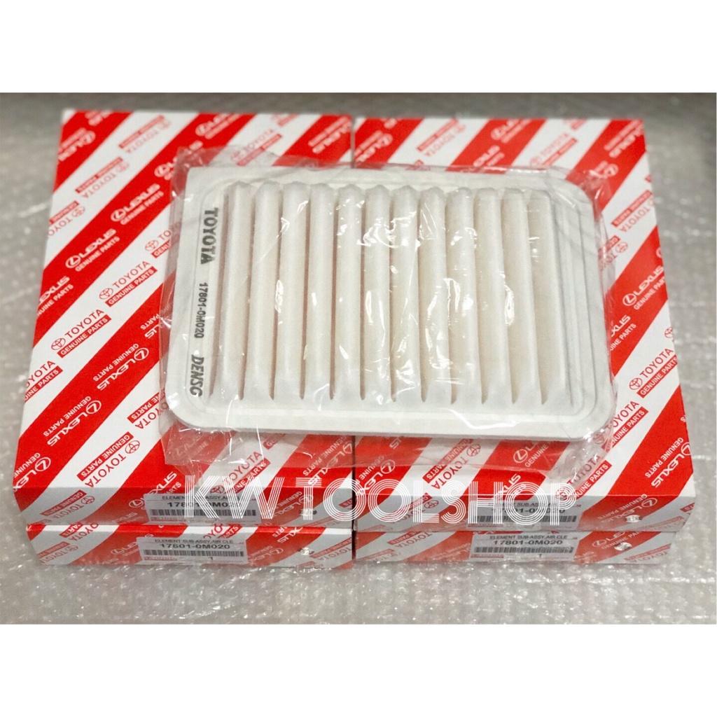 TOYOTA แท้ กรองอากาศ โตโยต้า วีออส อัลติส ยาริส #17801-0M020 For VIOS ...
