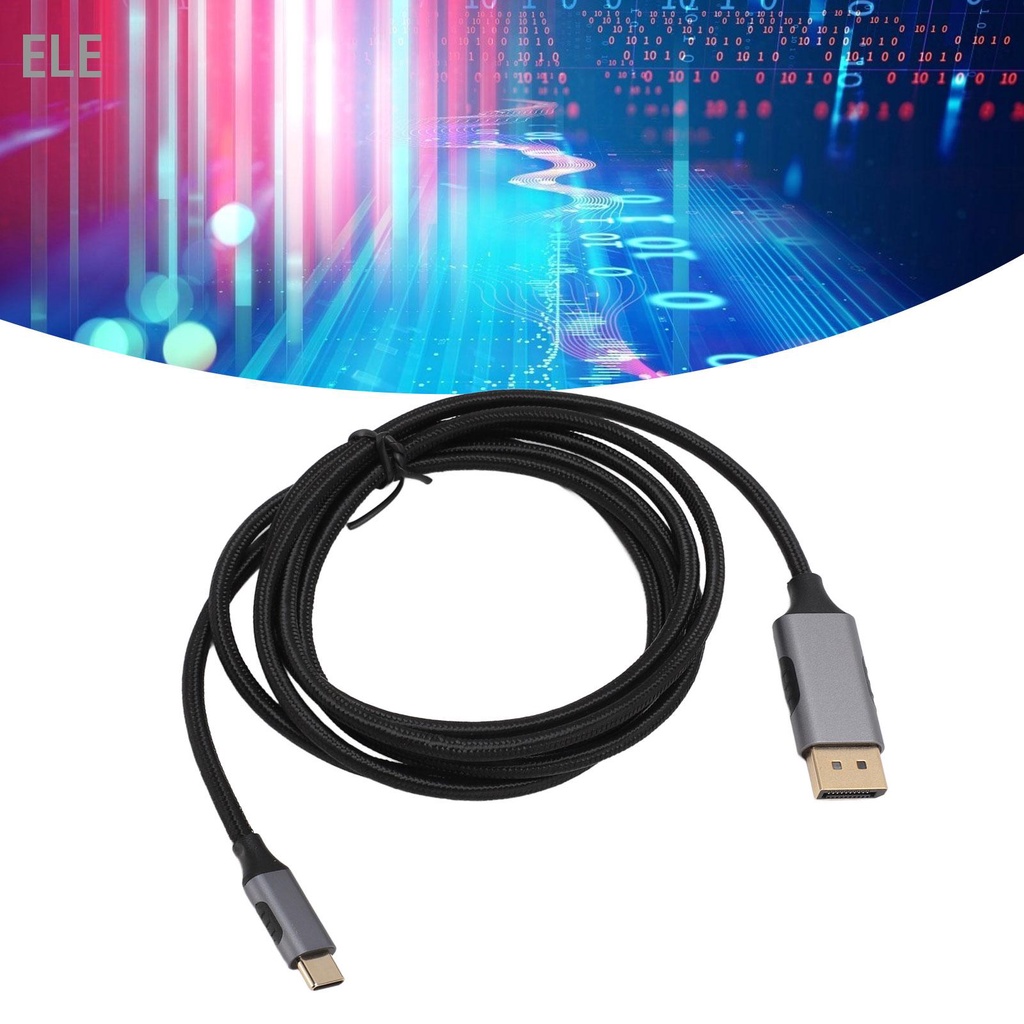 ELE USBประเภทCถึงDisplayPort 1.4 Professional 8K 60Hz 10Gbpsอลูมิเนียม ...