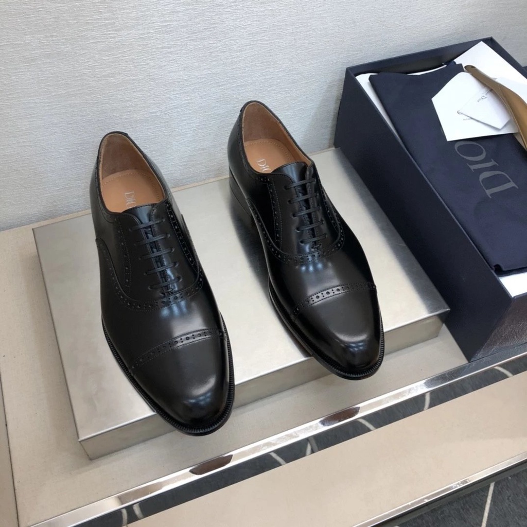 Daigou Level 2023 Counter New Style DIO * รองเท้าหนังวัวแท้ ผ้าออกซ์ ...