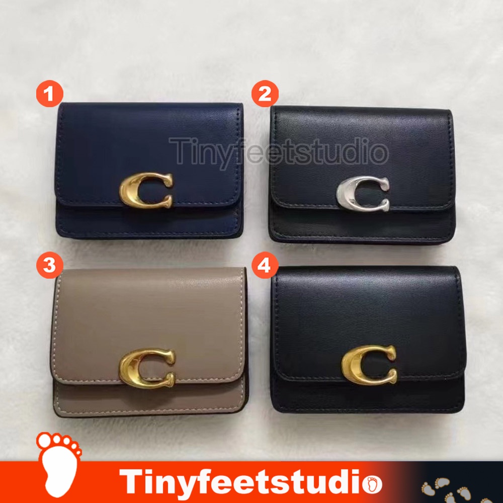 BANDIT CARD CASE CH825 ผู้หญิง พับเก็บได้ กระเป๋าสตางค์ coac h กระเป๋า ...