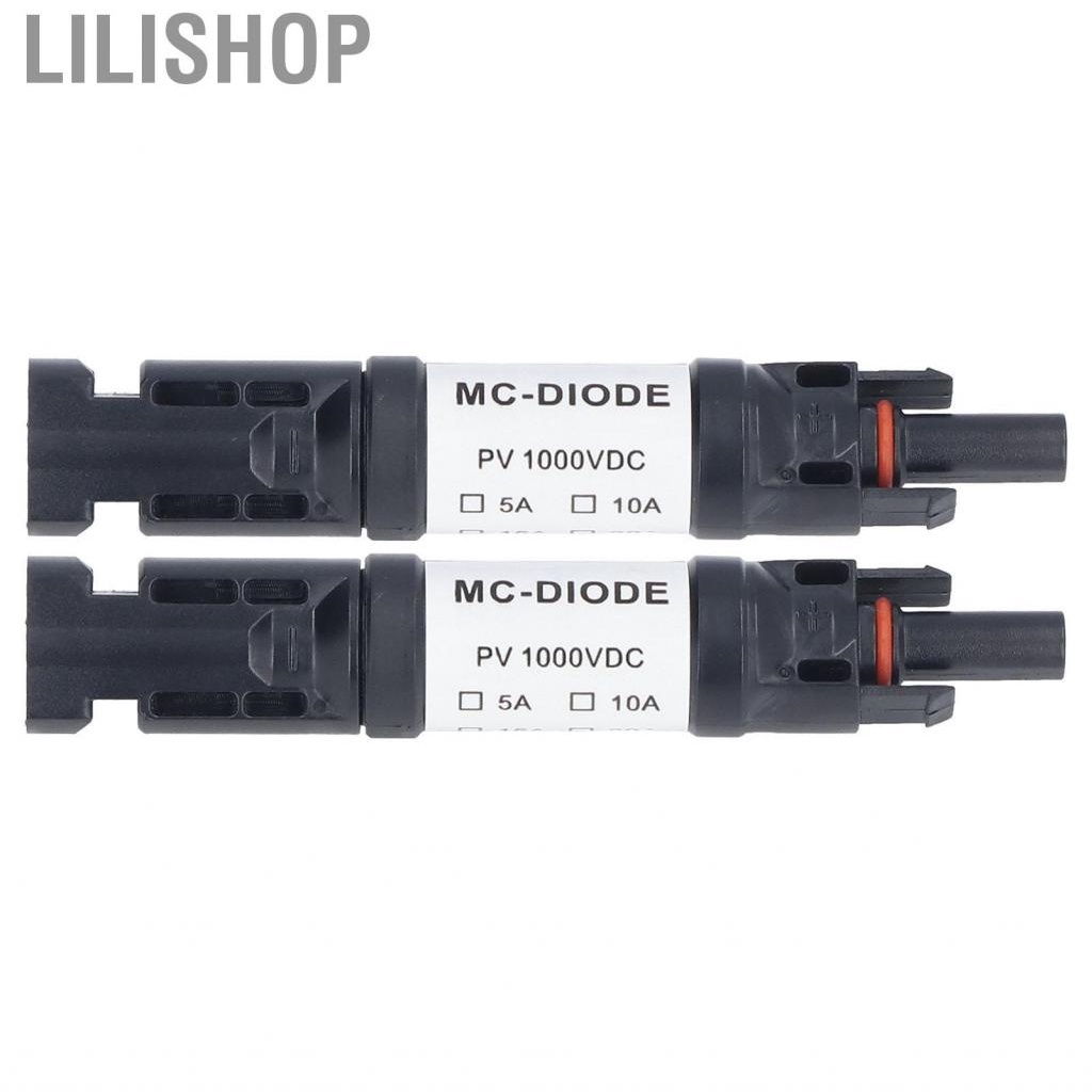 Lilishop 1000V Solar PV Connector IP68 Waterproof Fuse Holder For Panel ...