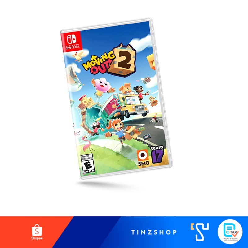 [แผ่นเกมลดราคา] Nintendo Switch Game Moving Out 2 / Zone EU English เก ...