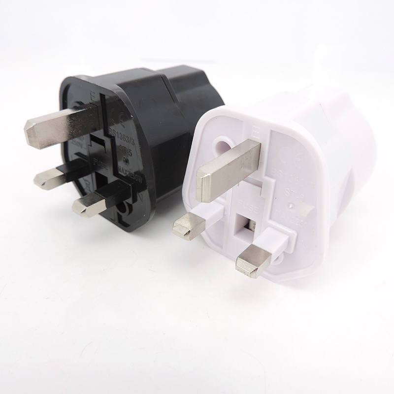 Universal Power Adapter 13A 250V ทองแดง EU เกาหลีเยอรมนีฝรั่งเศสรัสเซีย ...
