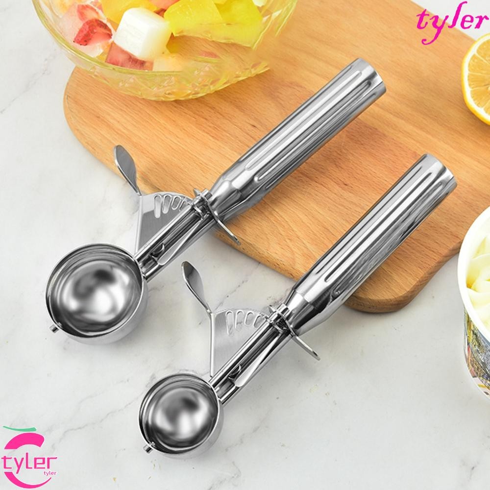 Tyler ที่ตักไอศกรีมพร้อมทริกเกอร์ Heavy Duty คุกกี้เค้กแป้ง Melon ...