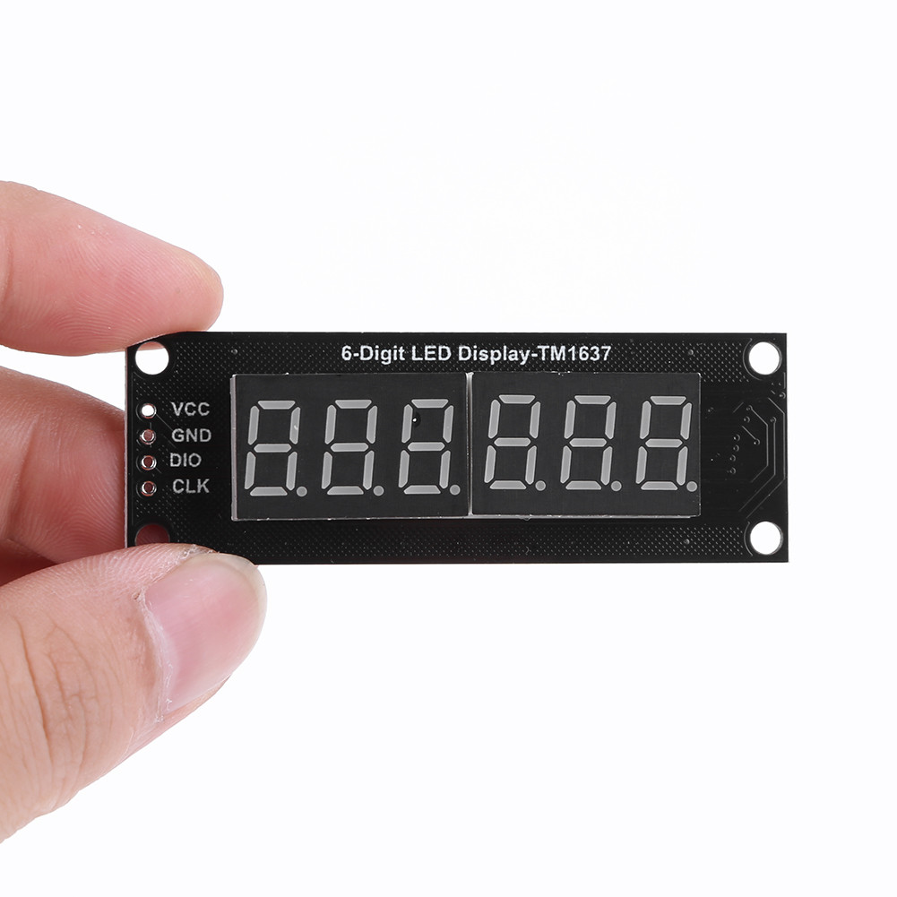 0.36in LED Display Module TM1637 Digital LED Module 6-Digit 7-Segment ...