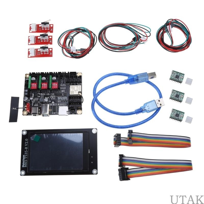 Tuake MKS DLC32 คอนโทรลเลอร์ออฟไลน์เมนบอร์ด 32bits ESP32 WIFI GRBL TS35 ...