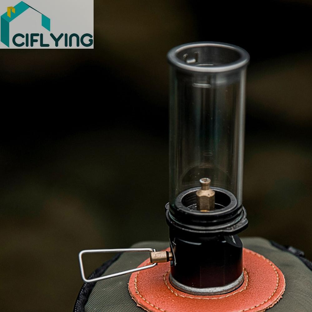 Camping Gas Lantern Gas Candle Light Multi-Function Windproof สําหรับ ...