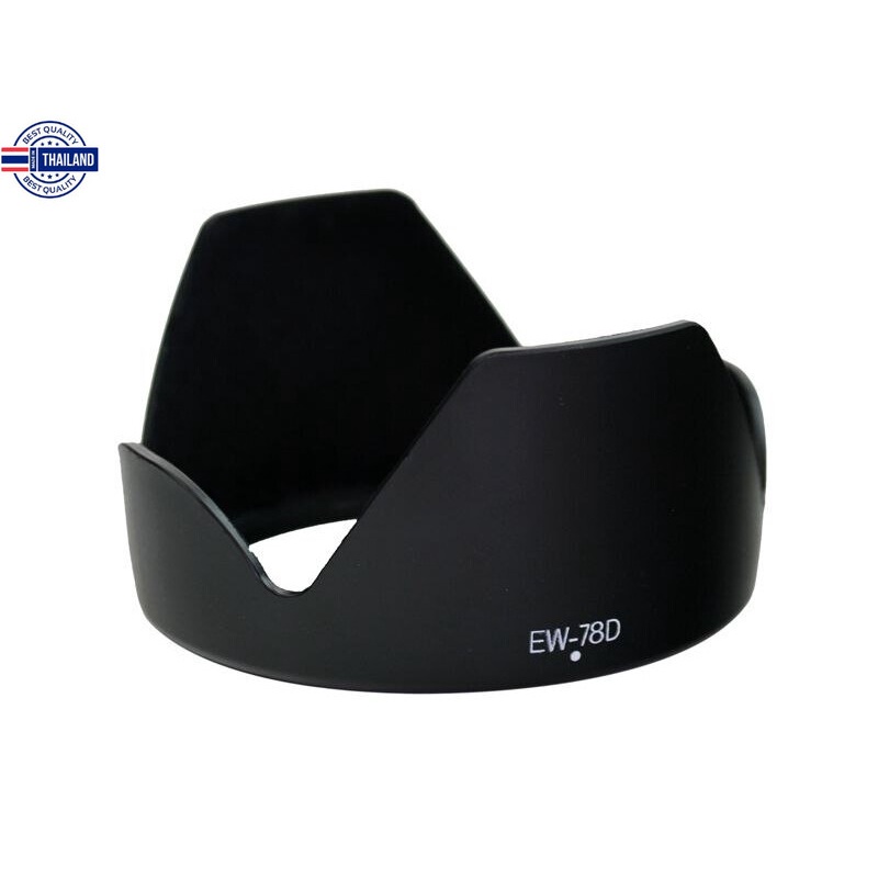 Canon Lens Hood EW-78D for EF-S 18-200mm f/3.5-5.6 IS, EF 28-200mm f/3.5-5.6 USM | Shopee Thailand