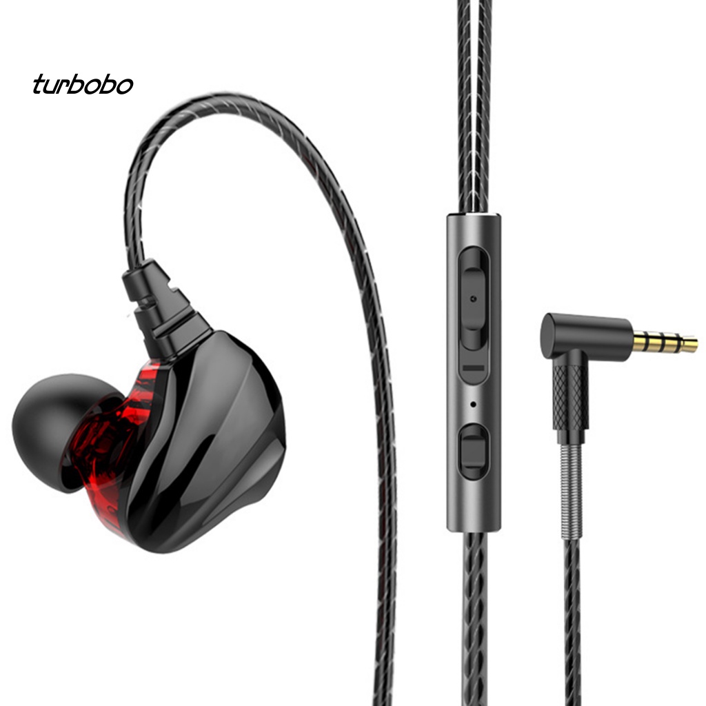 Turbobo S15 หูฟังอินเอียร์ แบบมีสาย 35 มม. เบสหนัก สําหรับเล่นกีฬา ...