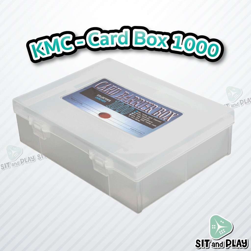 KMC - Card Barrier Box 1000 ct กล่องใส่การ์ด ขนาดใหญ่ ใส่การ์ดได้ 1000 ...