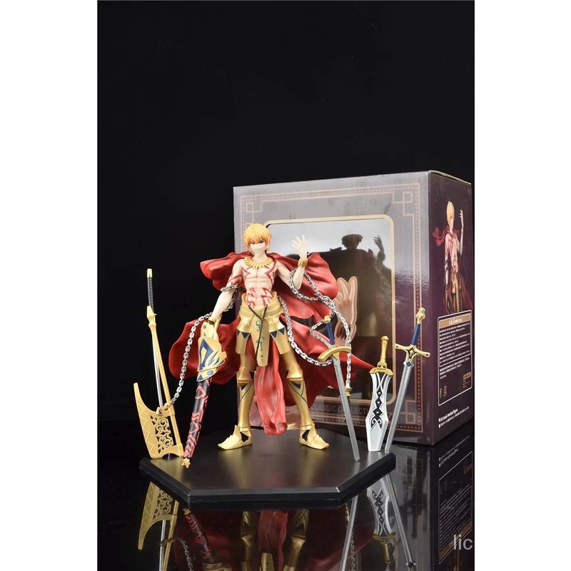 โมเดลฟิกเกอร์ อนิเมะ Fate FGO GK Golden Flashing Gilgamesh Hero King FQ1I | Shopee Thailand