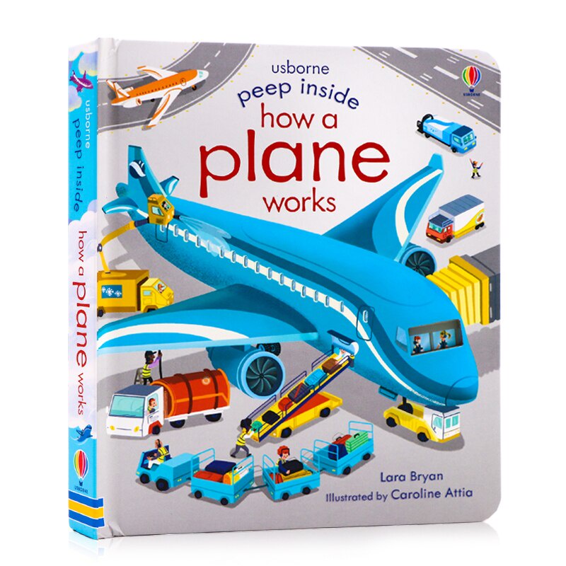 Usborne Peep Inside How A Plane Works Aircraft Science Popularization ...