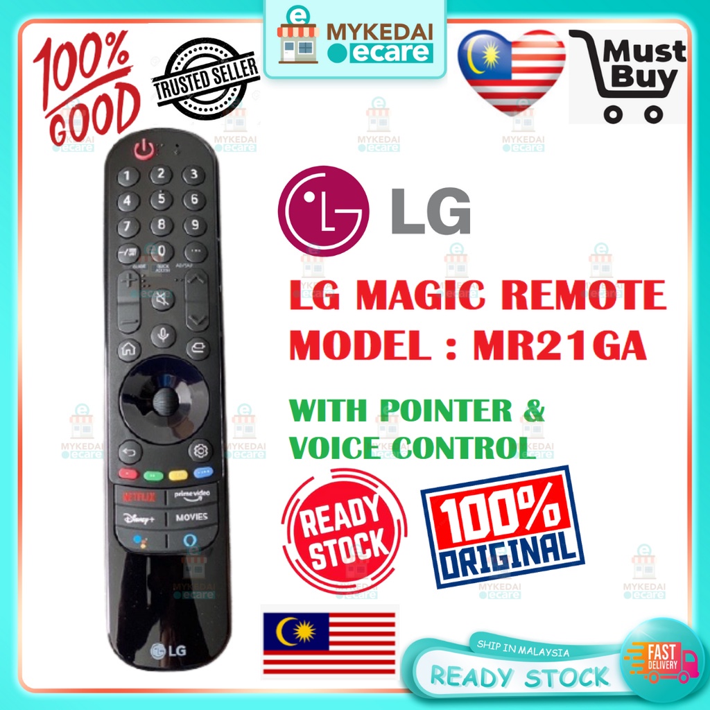 รีโมตคอนโทรล LG AN MR21GA LG AN-MR21 LG SMART TV ปี 2021 | Shopee Thailand