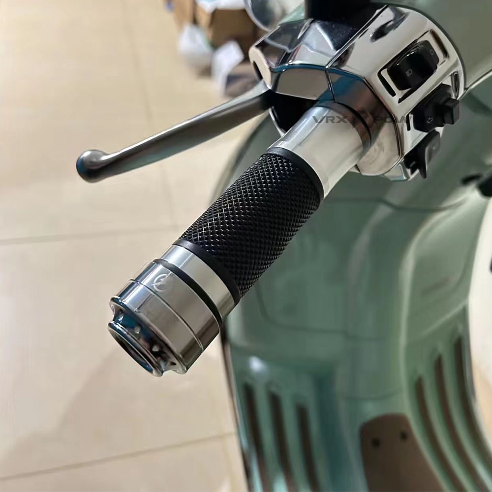 ปลอกแฮนด์มือจับยาง CNC สําหรับ Vespa GTS Sprint Primavera S150 I-Get ...