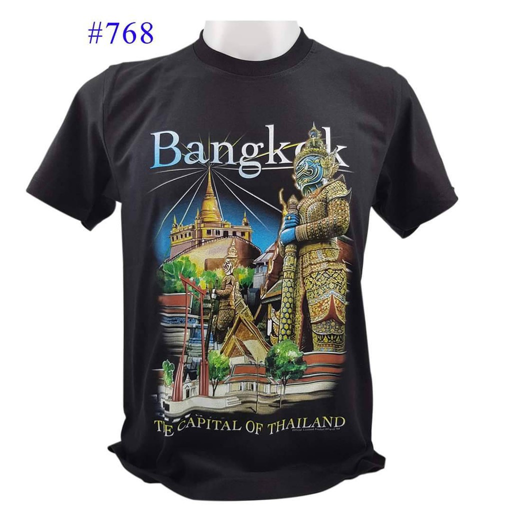 @MIYADI@ Tshirt Souvenir Thailand ของฝากต่างชาติ ของที่ระลึก เสื้อคนอ้วน Bigsize 708-1 | Shopee ...
