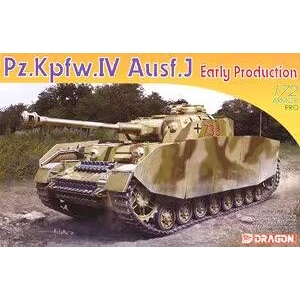 Dragon 7409 Pz.Kpfw.IV Ausf.J No. 4 Chariot J Early Production Type ...