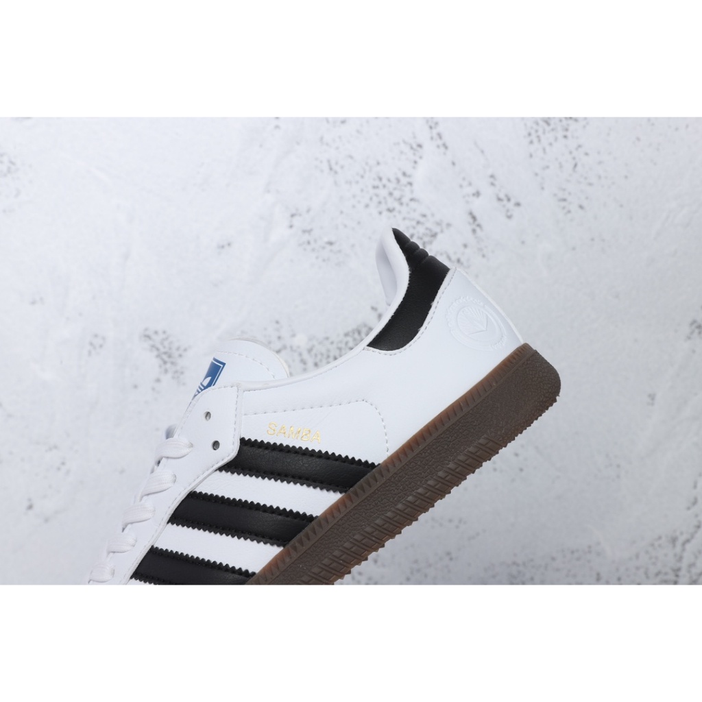 New 2023 Wales Bonner x Adidas Originals Samba FW2427 ขาวดำ ลื่นสไตล์ ...