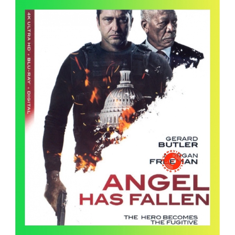 NEW 4K UHD 4K - Angel Has Fallen (2019) ผ่ายุทธการ ดับแผนอหังการ์ - แผ่นหนัง 4K UHD (เสียง Eng 7 ...