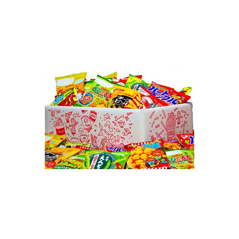 Calbee Popular Snacks - Assorted 42-bag set - Candy - Kappa Ebisen ...