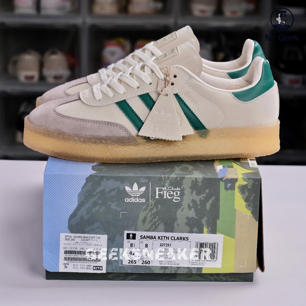 [Geeksneaker] Ad x Ronnie Fieg x Clarks Originals 8th Street Samba ...