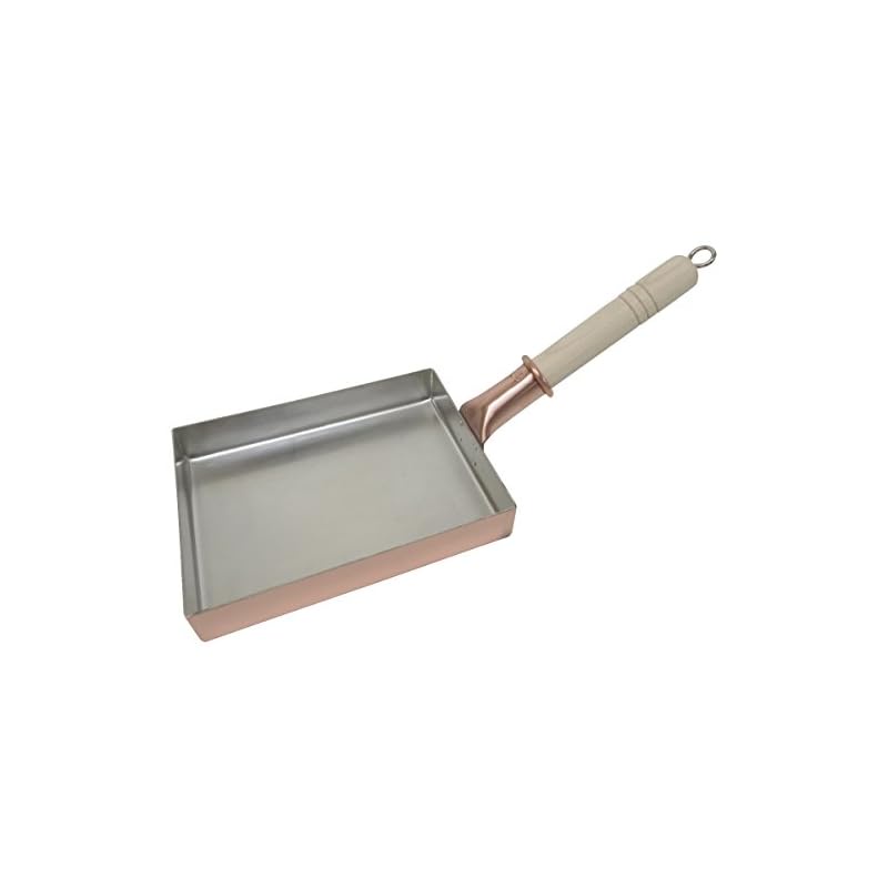 Nakamura Copper Works Copper Tamago-yaki Pan 13 long (13cm x 18cm ...